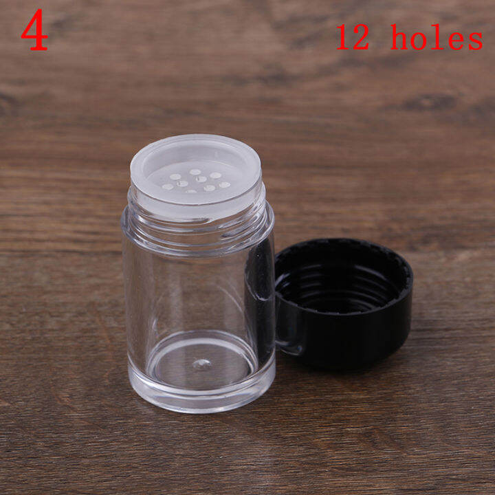 Sky Wing 1Pcs 10ml White empty cosmetic bottle sifter jars container ...