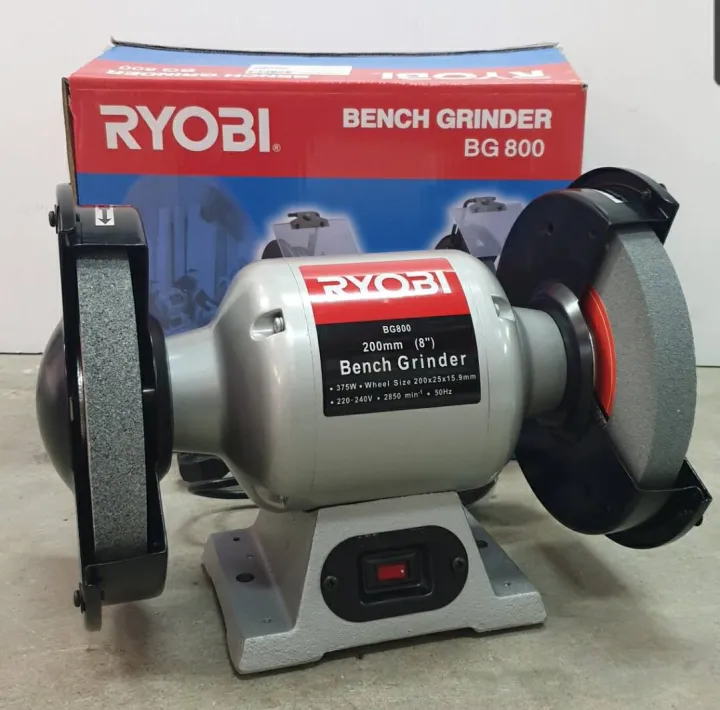 มอเตอร์หินไฟ 8นิ้ว RYOBI ฺBG800 | Lazada.co.th