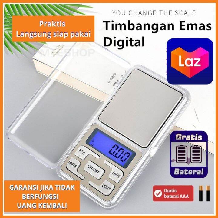 [FREE BATERAI] Timbangan Emas Camry 500g/0,01g / Electronic Pocket ...