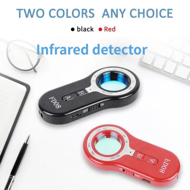 Wireless Anti-Spy Detector Camera FD08 IR Scanner Home Security Device ...