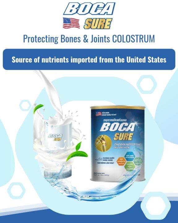 BOCA SURE Top Colostrum Milk for Osteoarthritis. From the trusted maker ...