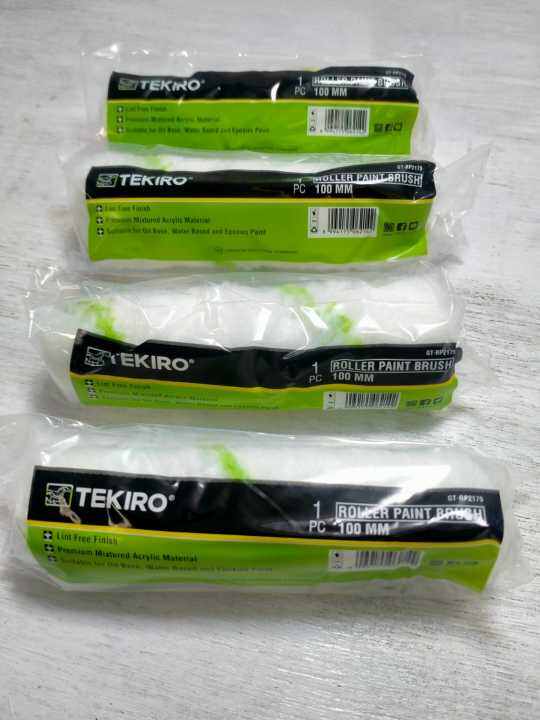TEKIRO Refill Kuas Rol Kapal 4 INCH - Isi Ulang Bulu Roll Tekiro ...