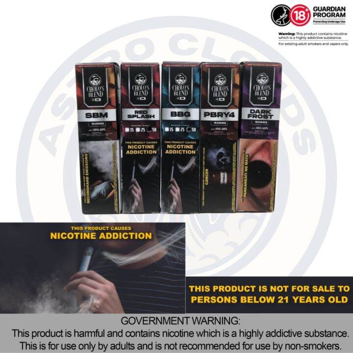 Cholos Blend Salt 30 Premium | Lazada PH