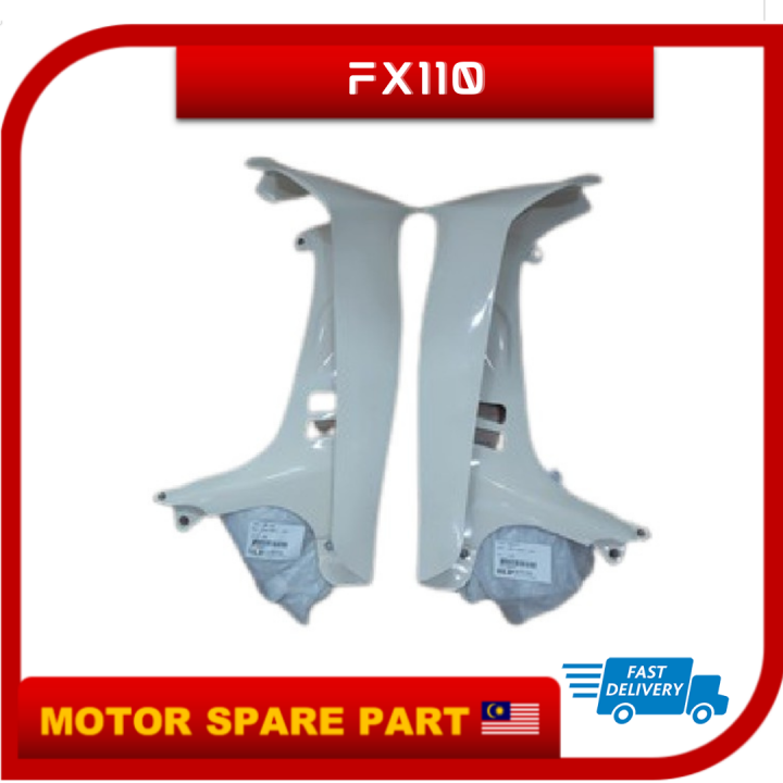 SUZUKI FX110 LEGSHIELD LEG SHIELD KEPAK SAYAP FRONT COVER FX110 FX-110 FX 110 SUZUKI | Lazada