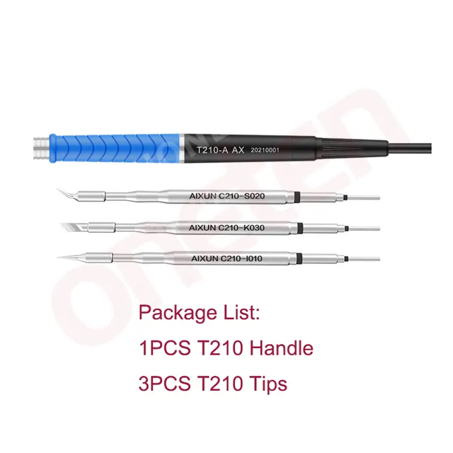AIXUN T3B Smart Soldering Stantion With T210/T115 Handle Welding Iron ...