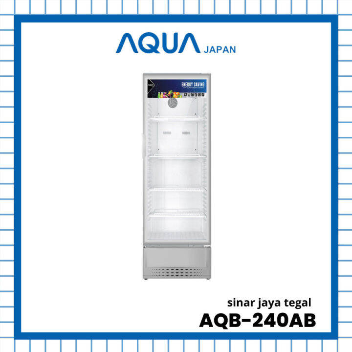 SHOWCASE AQUA AQB-240AB 200/215 LITER - WHITE | Lazada Indonesia