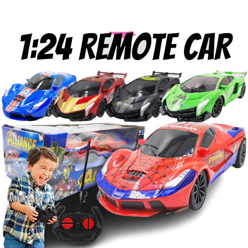 Marvel Avengers Toy 1:24 Scale RC Remote Control Car Lamborghini ...