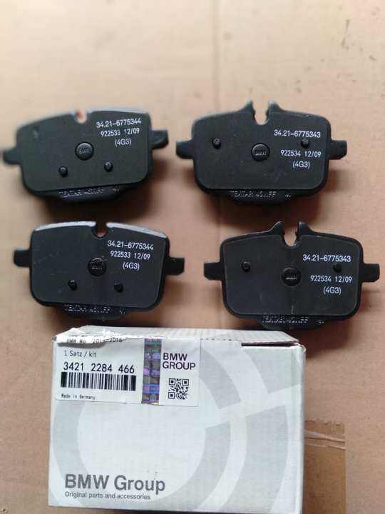 BRAKE PAD REAR AXEL 34212284466 B.M.W. SERIES 5, 6, 7 ( YEAR MODEL ...