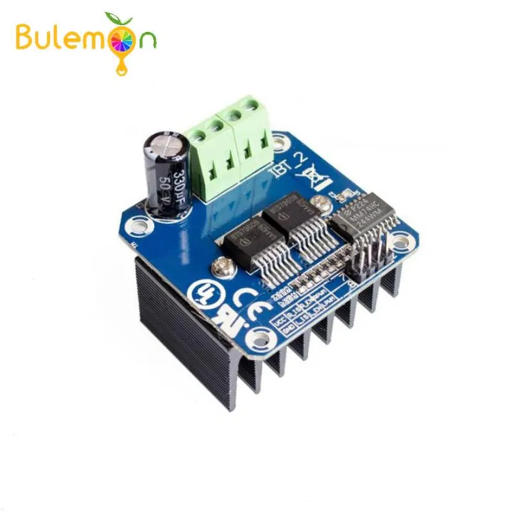 High-power Double BTS7960 43A H-bridge Motor Driver module/ diy smart ...