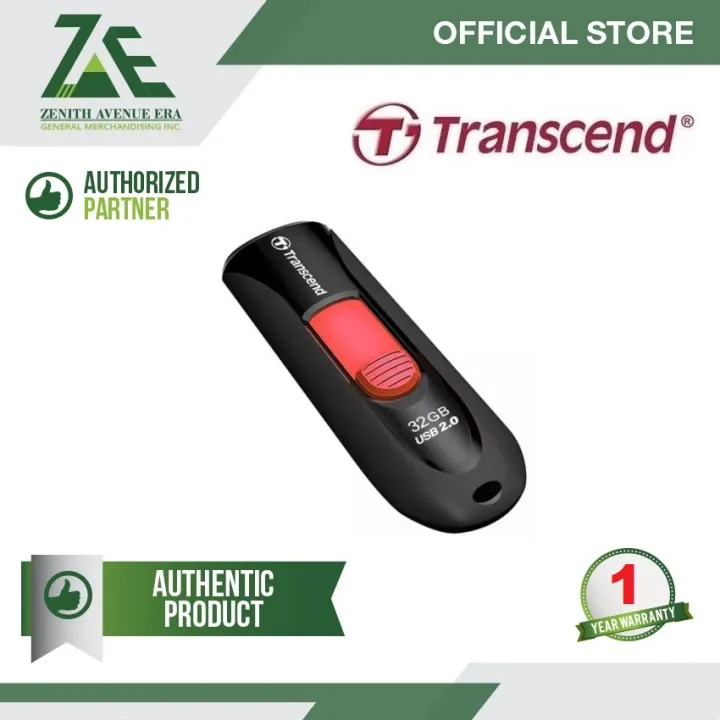 Transcend JetFlash 590 32GB (Black) | Lazada PH