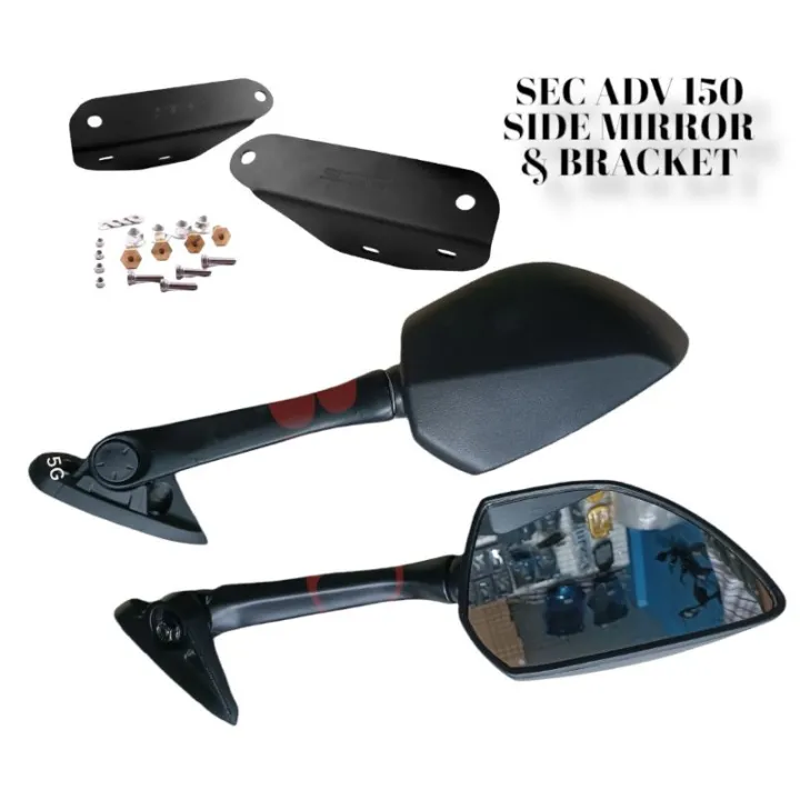 Promotions ADV 150 SIDE MIRROR AND SIDE MIRROR BRACKET SET SEC BRAND ...