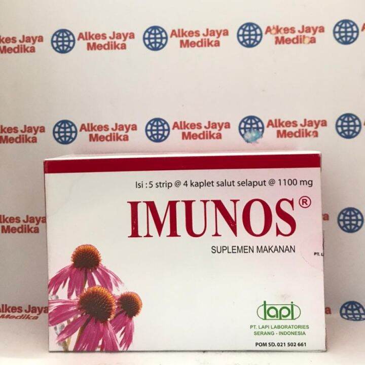 Imunos Tablet (1box 5strip) - Vitamin Daya Tahan Tubuh | Lazada Indonesia