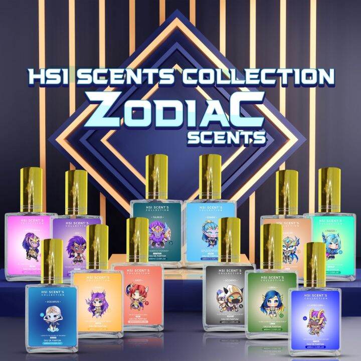 HSI Scents Zodiac Perfume Collection Mobile Legend Oil Based Perfume ...
