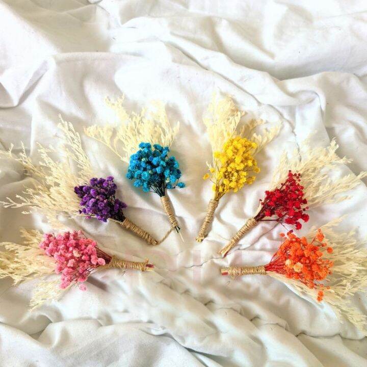 dried flower Wedding Bouttouneir /driedflower DRIED FLOWER BAZAAR ...