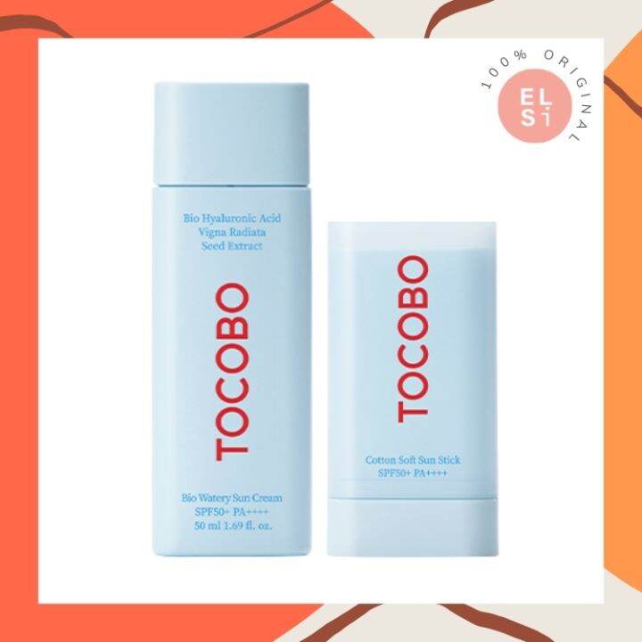 Tocobo Cotton Soft Sun Stick / Bio Watery Sun Cream SPF50 PA | Lazada PH