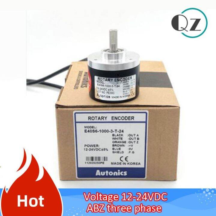 E40S6-1000-3-T-24 AUTONICS Rotary Encoder 100 200 360 500 600 1000 1024 ...