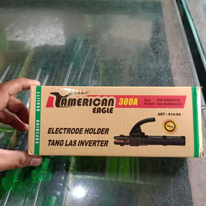 stang las listrik 300 ampere american eagle gagang las handle las ...