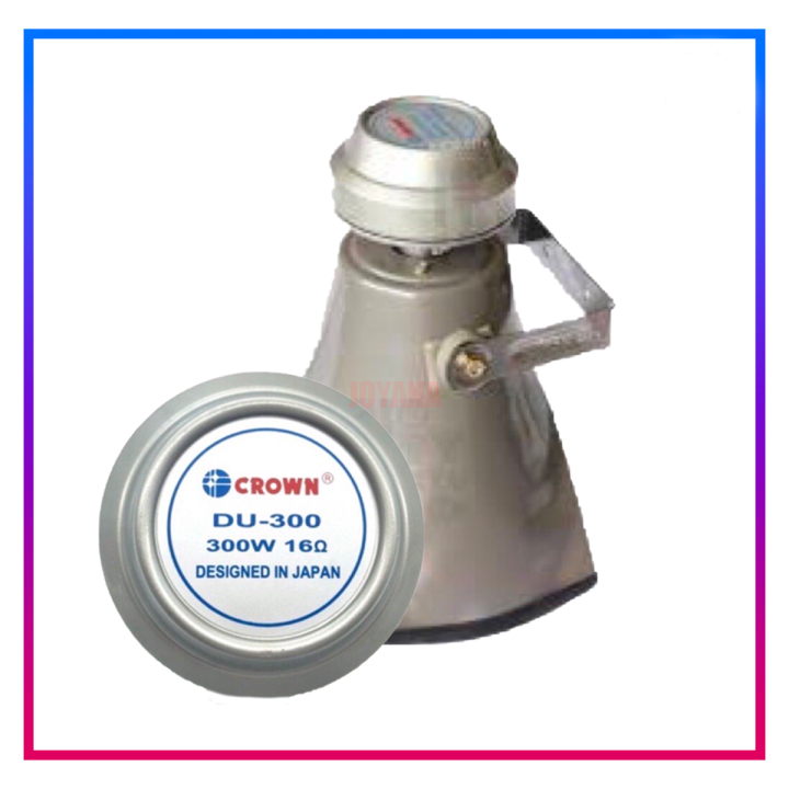 Crown Horn 15x8 with Driver Unit DU-300 [Set][Original] | Lazada PH