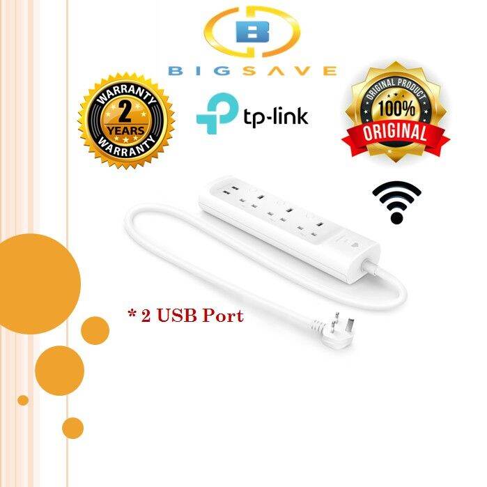 TP-LINK KP303 3 OUTLETS KASA SMART WIFI POWER STRIP | Lazada