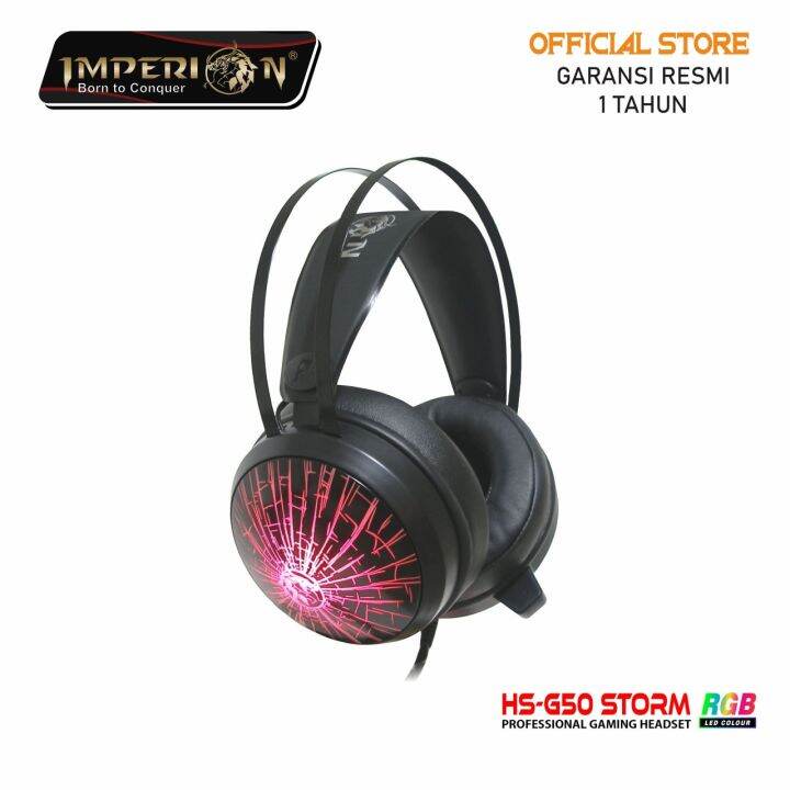 Headset Gaming Imperion HS-G50 Storm, RGB | Lazada Indonesia