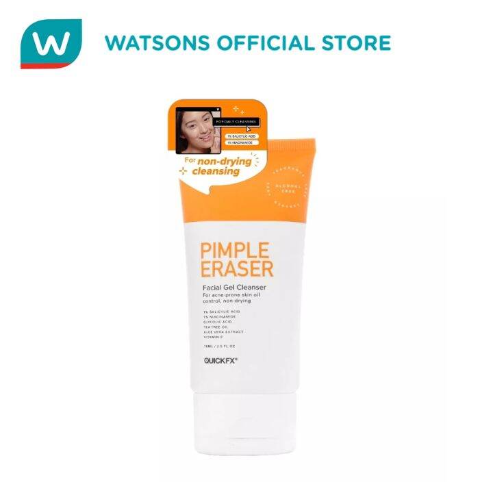 Hot ranyi19800611 QUICKFX Pimple Eraser Facial Gel Cleanser 75ml ...