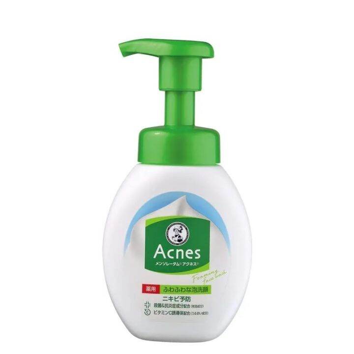 Mentholatum Acnes Medicated Foaming Face Wash 160ml | Lazada