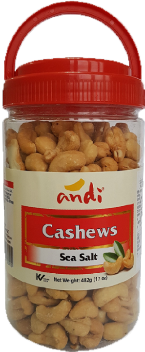 Andi Sea Salt Cashews 450g | Lazada PH