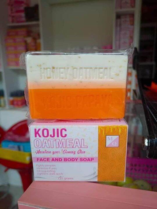 MQ cosmetics kojic oatmeal soap | Lazada PH