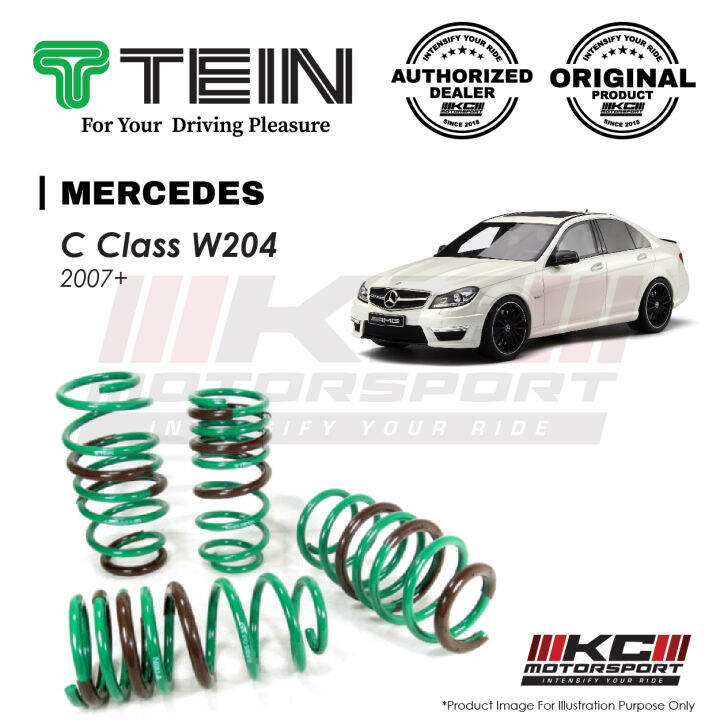 Mercedes Benz C Class W204 2007+ - TEIN S Tech Sport Spring / Coil ...