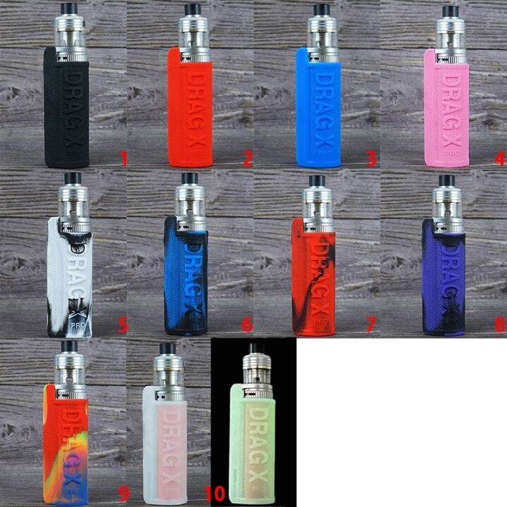 Silicone Cover For Voopoo Drag X Pro 80w Texture Cover Protective Soft