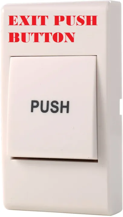 Exit Button for Door Access Control Electric Door Lock Exit Push Release Button Switch for ...