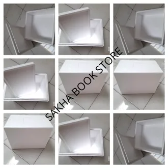 STEROFOAM STYROFOAM BOX KOTAK GABUS PELINDUNG BARANG MAKANAN 20x18x14 ...