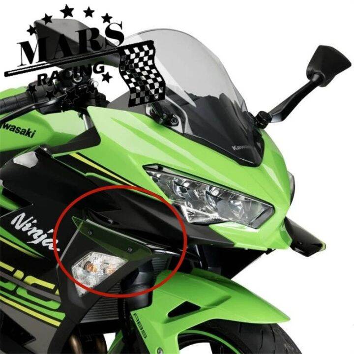 Motorcycle Accessories Front Spoiler Winglet Aerodynamic Wing Kit ...