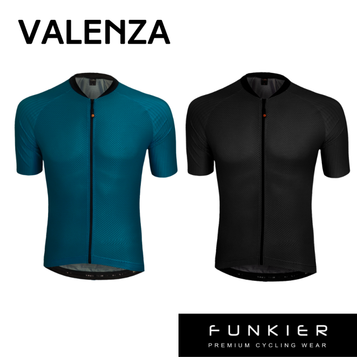 เสื้อปั่น Funkier Valenza Men Elite Jersey J-847 | Lazada.co.th