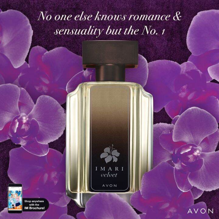 AVON IMARI Velvet EDT 50ml original popular fragrance | Lazada PH
