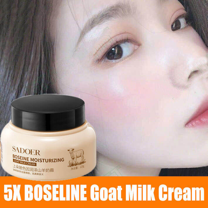 SADOER 5X Boseine Goat Milk Anti-Aging and Moisturizing Cream Skin ...