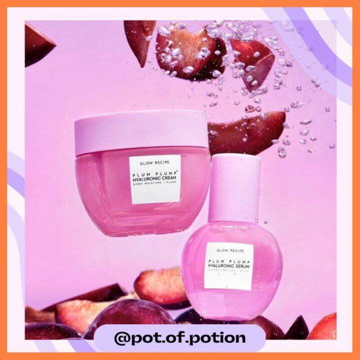 จัดส่งพรุ่งนี้ พร้อมส่ง Glow Recipe — Plum Plump Hyaluronic Serum