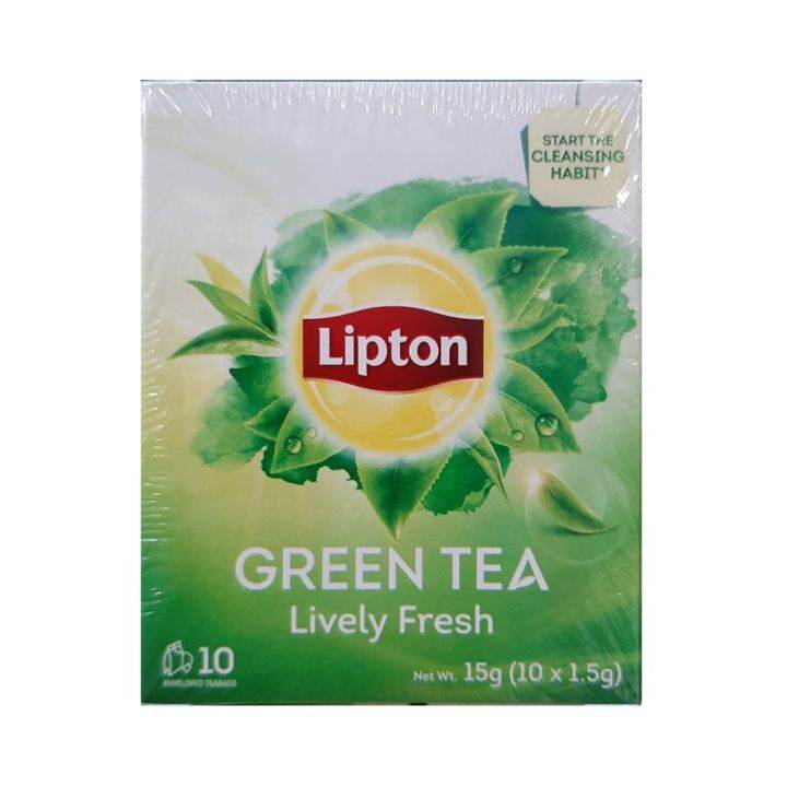 Lipton Green Tea Lively Fresh 15g | Lazada PH