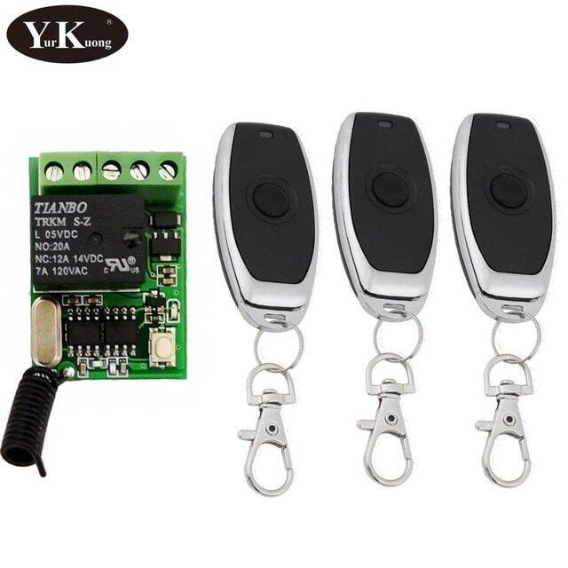 Computer On Button Remote Control Switch 5v 6v 9v 12v Relay Contact ...