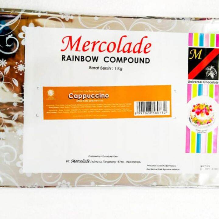 Mercolade Rainbow Compound Cappucino Repack +-160gr | Lazada Indonesia