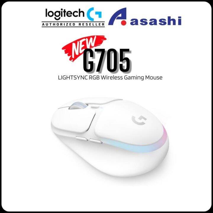 Logitech G705 Wireless Gaming Mouse, Customizable LIGHTSYNC RGB ...
