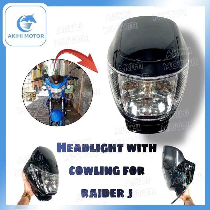 [AKIHI MOTOR] MOTORCYCLE HEADLIGHT FOR RAIDER J | Lazada PH