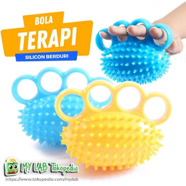 modern Bola Duri Karet Remas Terapi Tangan Stroke Untuk Motorik Otot ...
