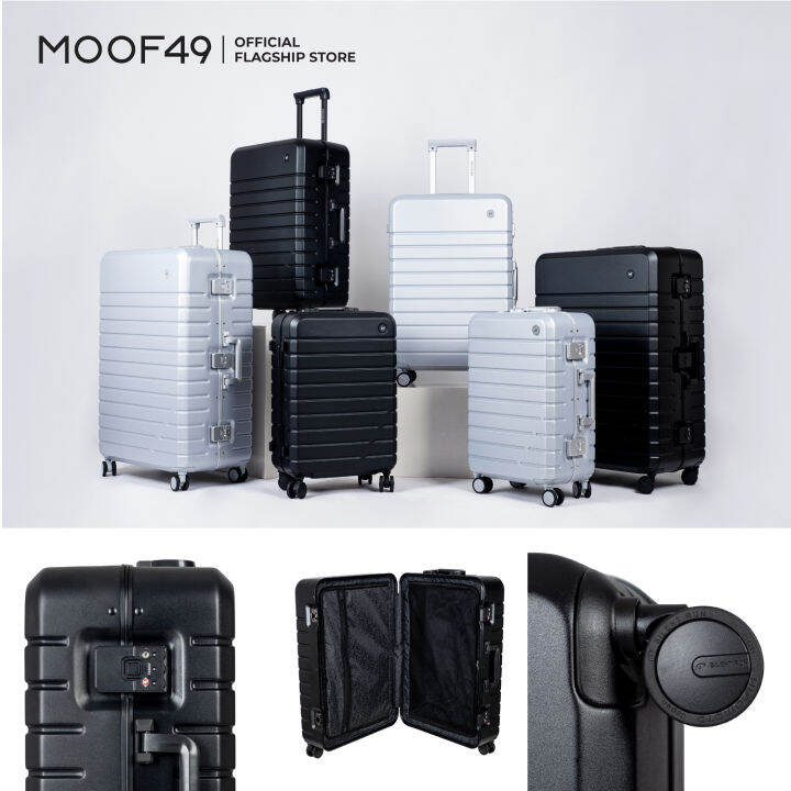 MOOF49 กระเป๋าเดินทางรุ่น AL Luggage ขนาด (20"/24"/28") โครงอลูมิเนียม วัสดุ PC100% อะไหล่คุณภาพ ...