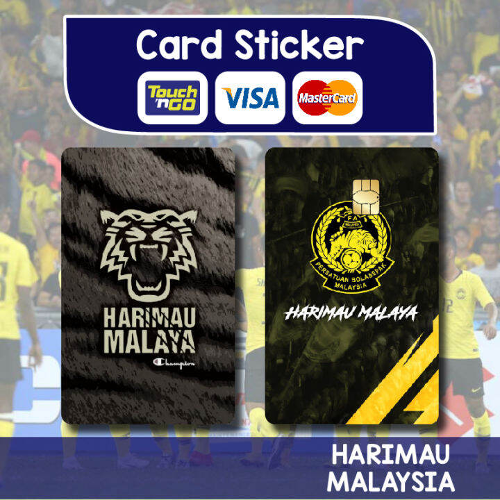 HARIMAU MALAYA - TOUCH N GO CARD / ATM CARD STICKER COVER | Lazada