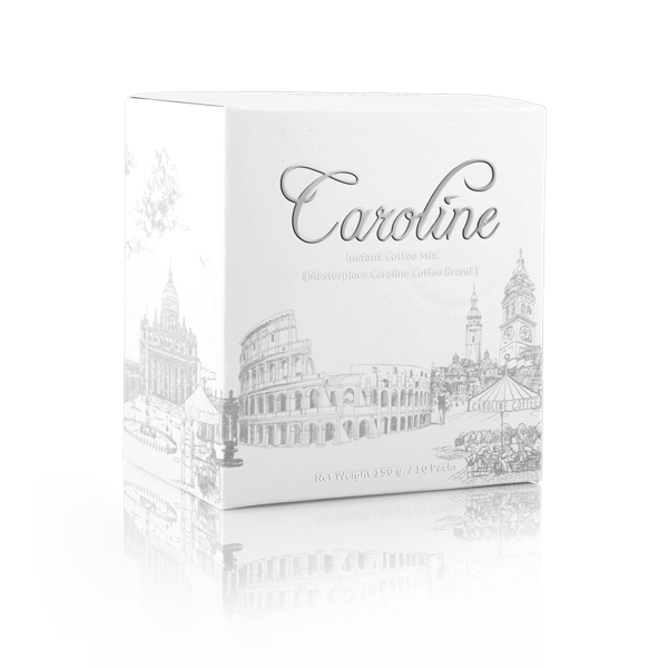 Caroline Coffee 10 กาแฟคาโรไลน์ 10 Zero trans fat ไม่มี ไขมันทรานส์ ...