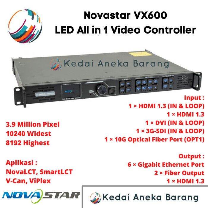 Novastar VX600 LED Video Processor Videotron Controller Sending Box | Lazada Indonesia