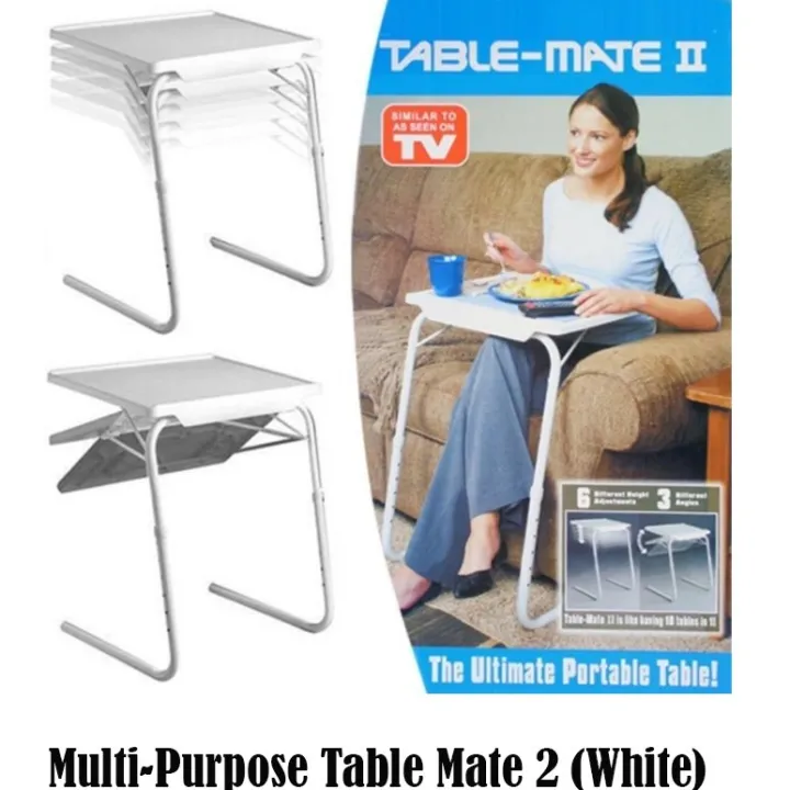 ACB TABLE MATE ll Portable height-adjustable Folding coffee table ...