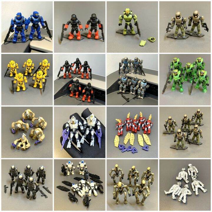 Halo Mega Bloks Construx Call Of Duty UNSC Marine Spartan Recruit ...