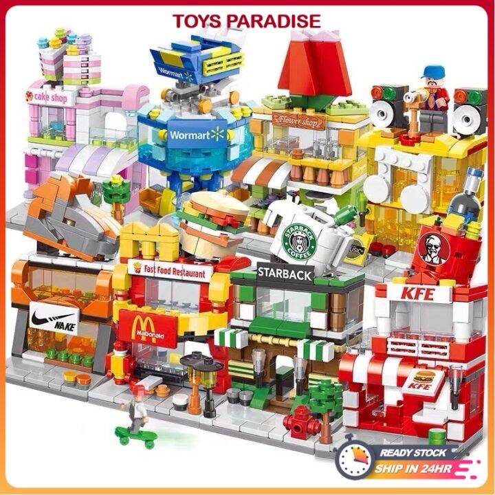 [MALAYSIA STOCK] Lego Sembo Large Block City Retail Store StreetView ...